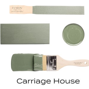 Carriage House Fusion Mineral Paint Pint *mid Green Sage No Wax All in ...
