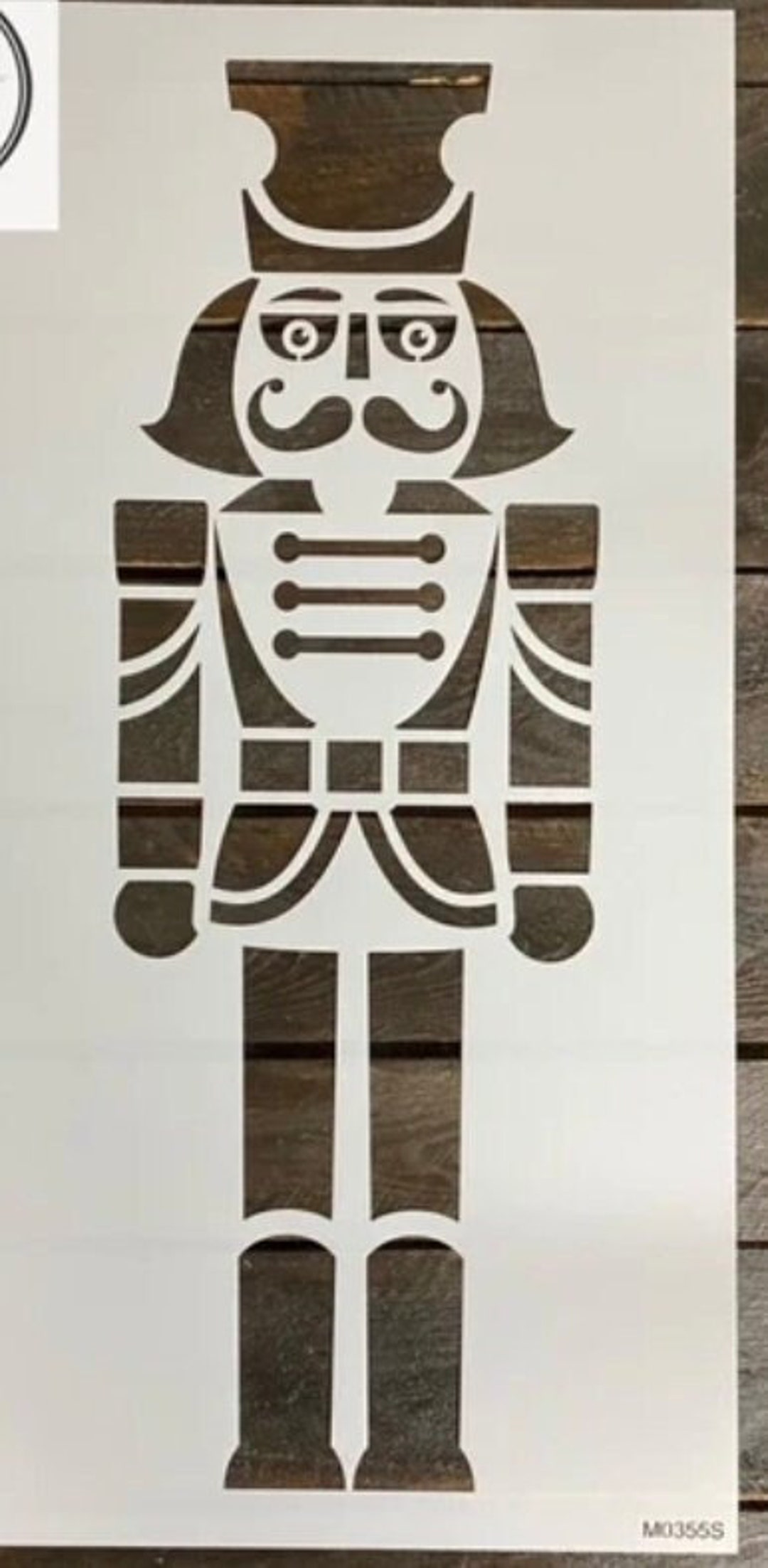 Nutcracker Stencil * Mylar Reusable Christmas Holiday Stencil for ...