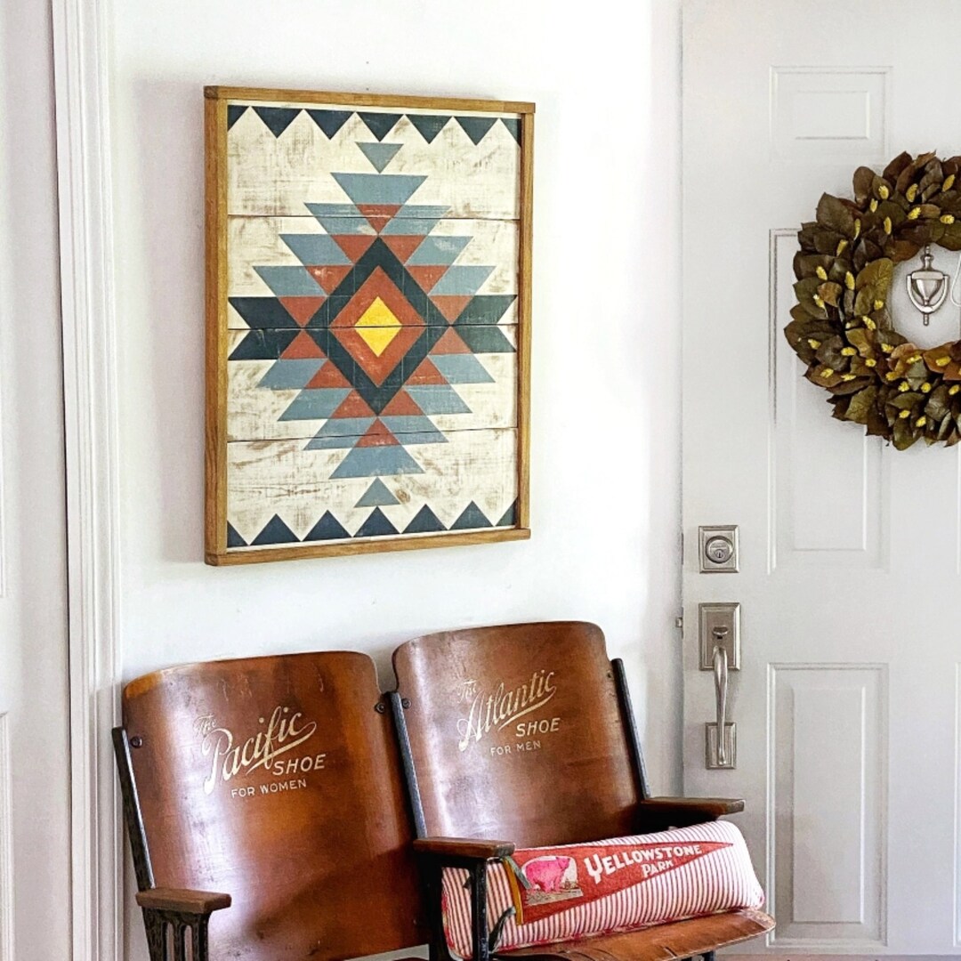 Grand Canyon Barn Quilt Pattern * Baker Nest DIY Instruction Tutorial ...