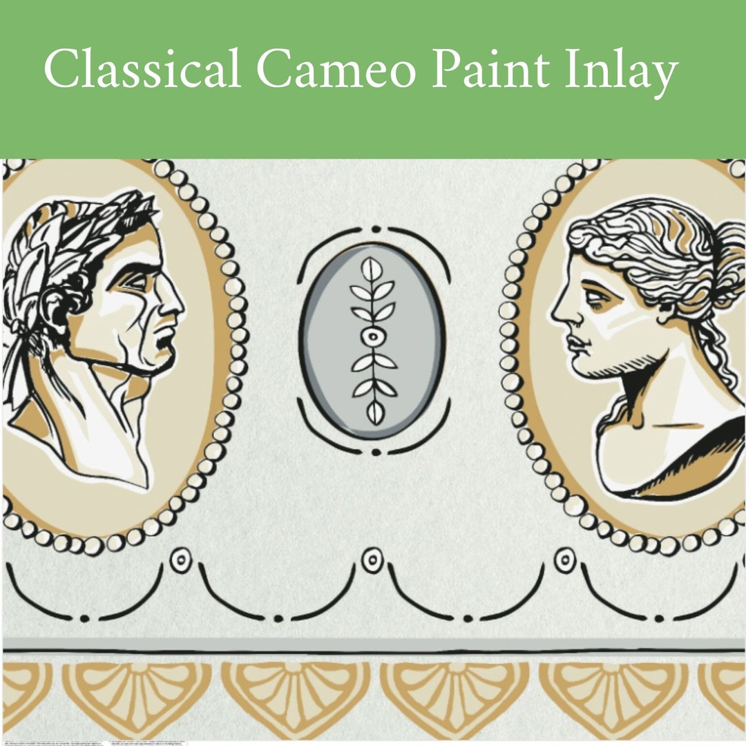 Classical Cameo IOD Paint Inlay - Etsy