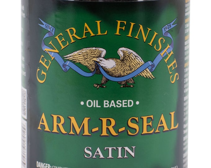 Arm R Seal Top Coat General Finishes Oil Based Urethane Wipe on Top ...