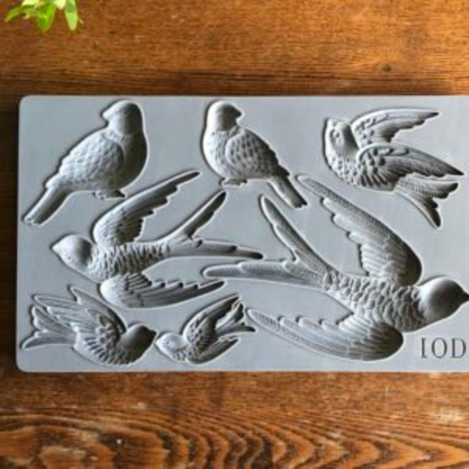 IOD Birdsong Mould * Iron Orchid Designs Mold Birds Bluebirds Bird Mold ...