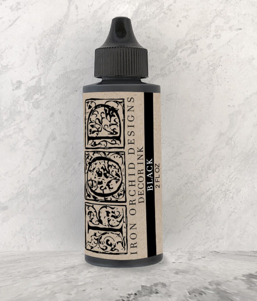 IOD Black Ink Archival Permanent Ink Ebony Iron Orchid Designs Stamping ...