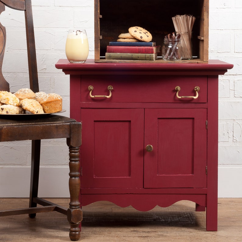 Fusion Cranberry Paint Pint Fusion Mineral Paint Deep Red - Etsy