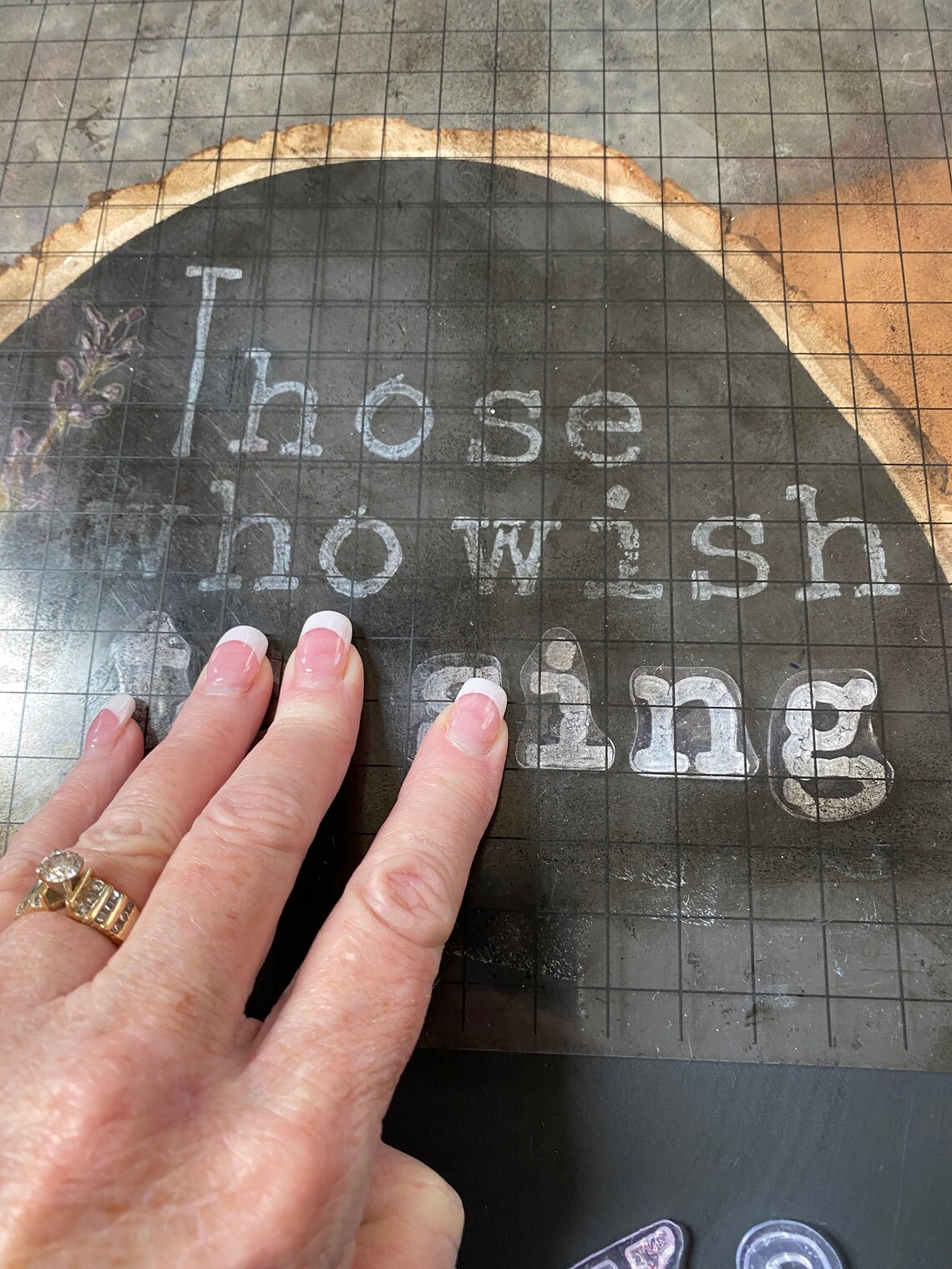 IOD Typesetting Stamps Alphabet Font Typewriter Iron Orchid Designs ...