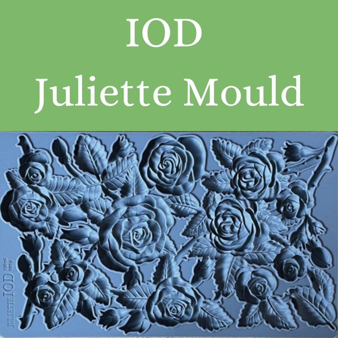 Juliette IOD Mould * Iron Orchid Designs Roses Mold for Clay and Resin ...