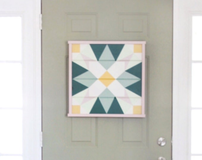 Meadow Star Barn Quilt Pattern Book * Baker Nest DIY Instructions ...