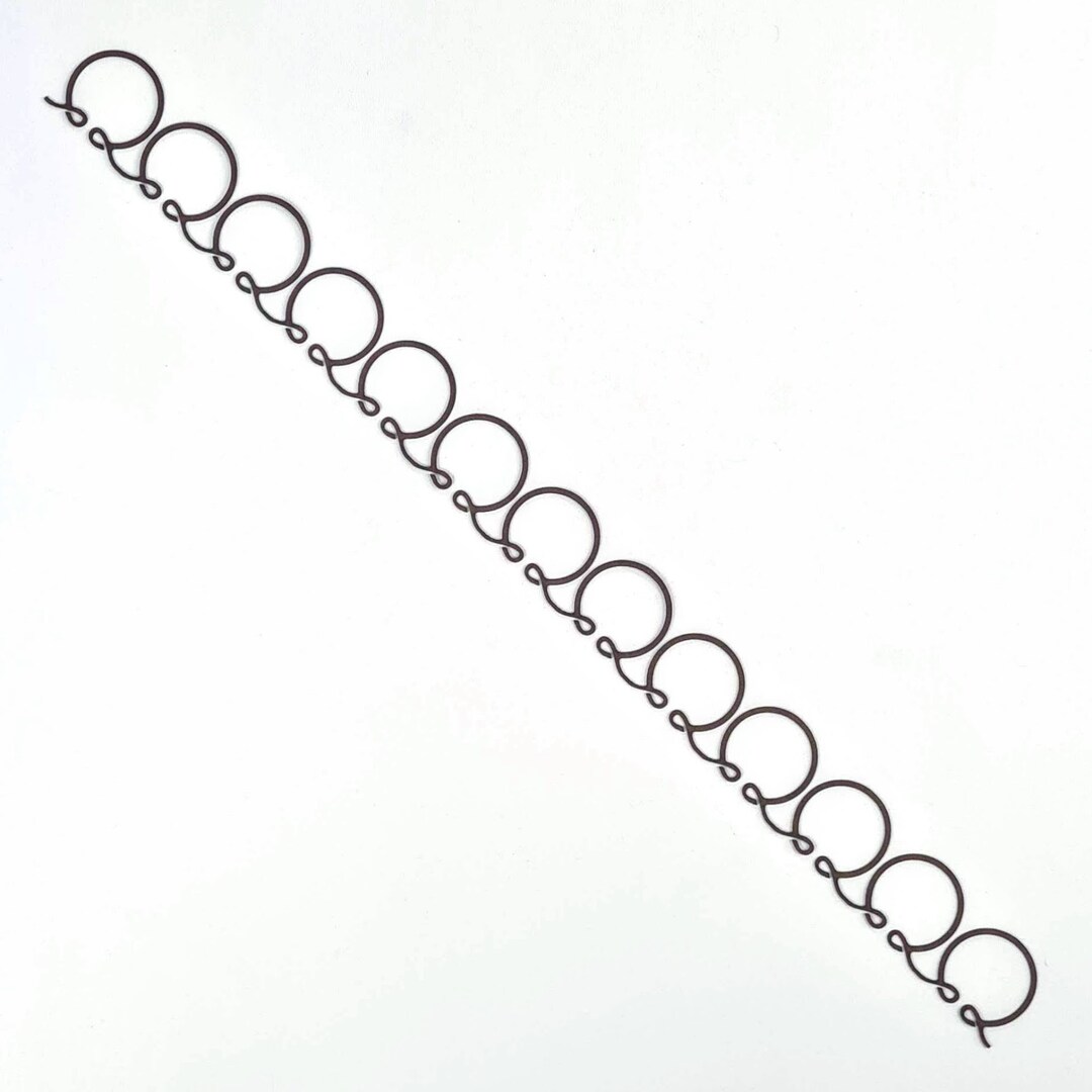 Loopy Polyonlay Trim Strip Wood Applique TS117 * Laser Cut Paintable ...