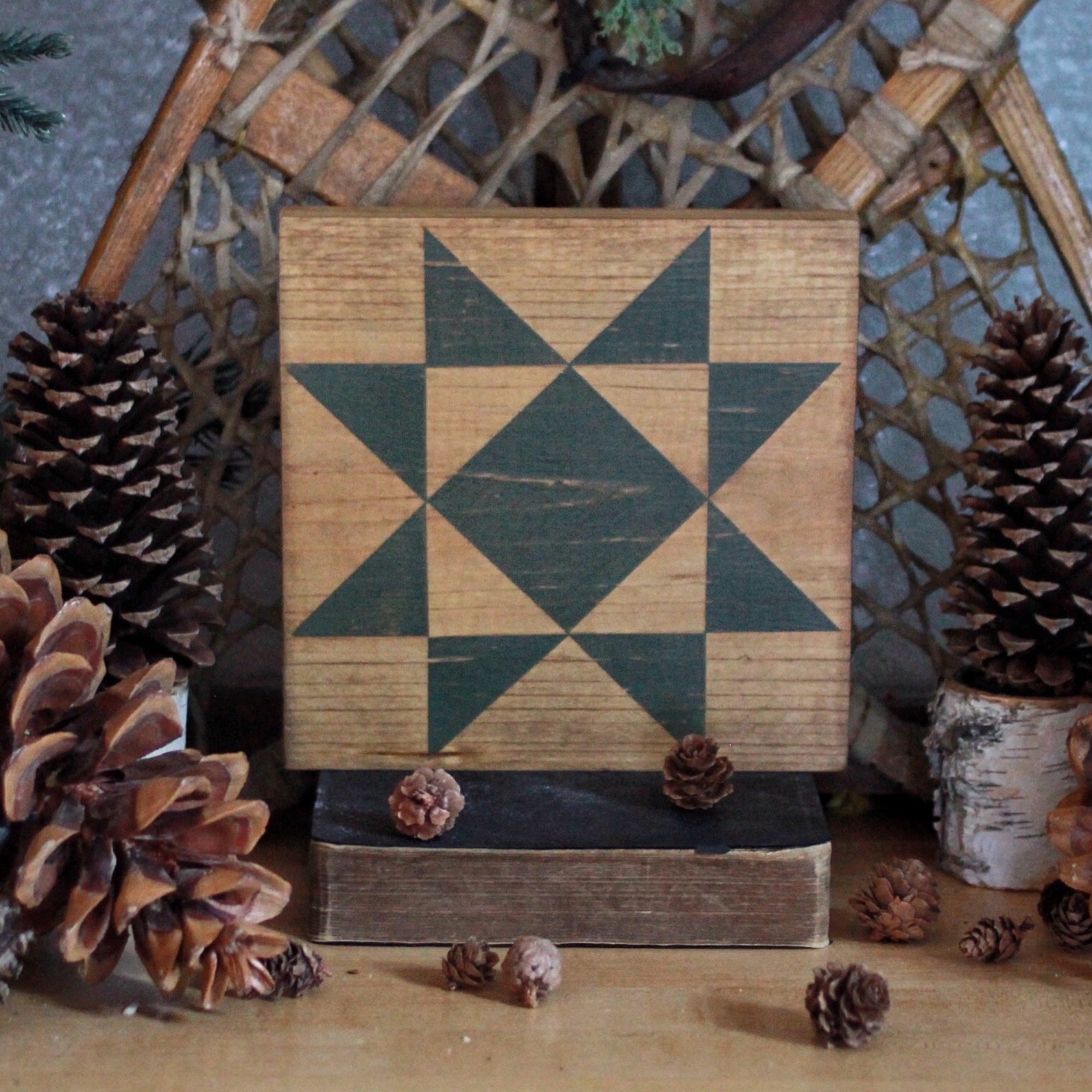 Classic Stars Barn Quilt Pattern Baker Nest DIY Instructions - Etsy