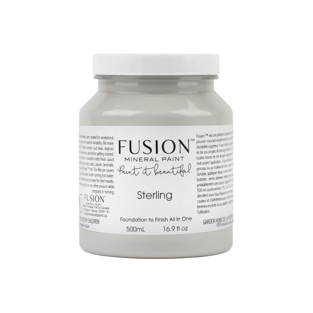 Fusion Sterling Paint Pint Fusion Mineral Paint Light Soft - Etsy