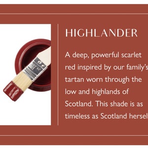 Fusion Highlander Paint Pint * Fusion Mineral Paint Deep Scarlet Red No ...