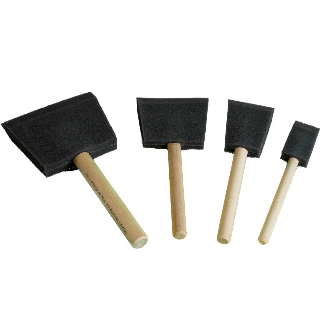 Foam Paint Brush * General Finishes Jen Poly Brushes for Stain Poly Top ...
