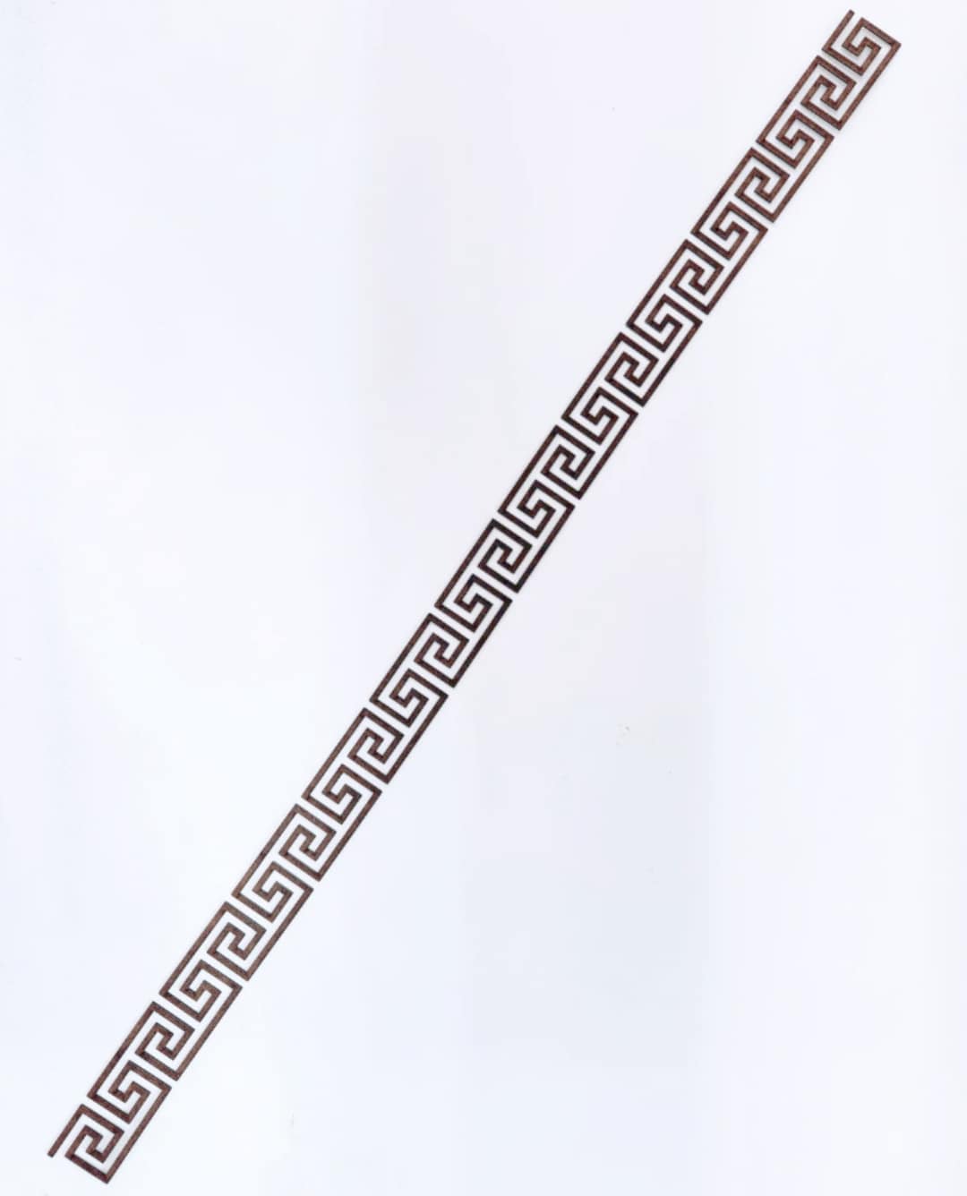 Greek Key Polyonlay Trim Strip TS 122 * Bendable Wood Applique ...