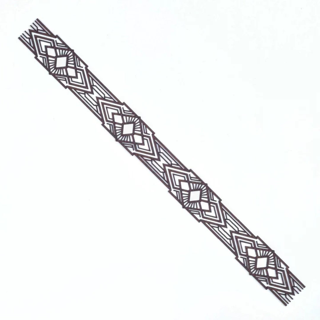 Sunshine Diamond Geo Trim Strip * GTS101 Polyonlay Wood Applique ...