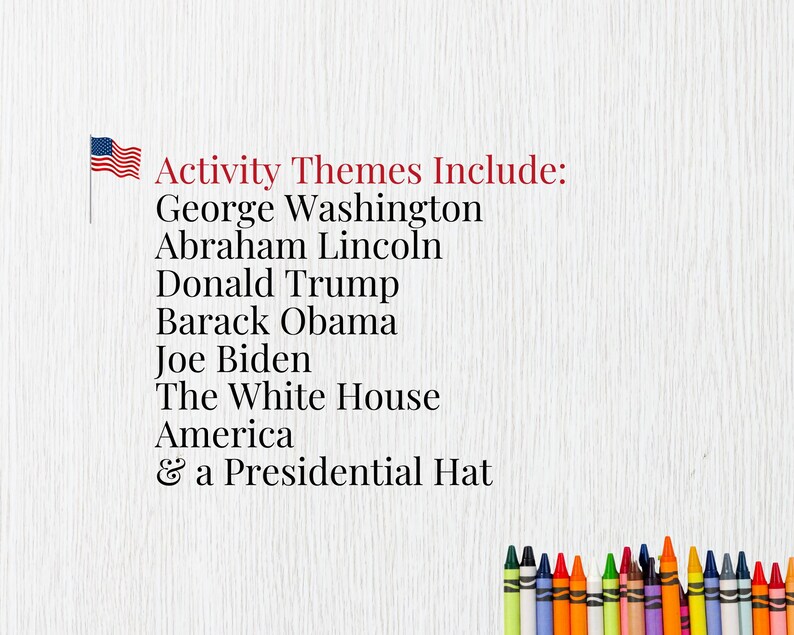 Presidents Day Activities Bundle, Dot Marker Coloring Pages Kids Dot ...
