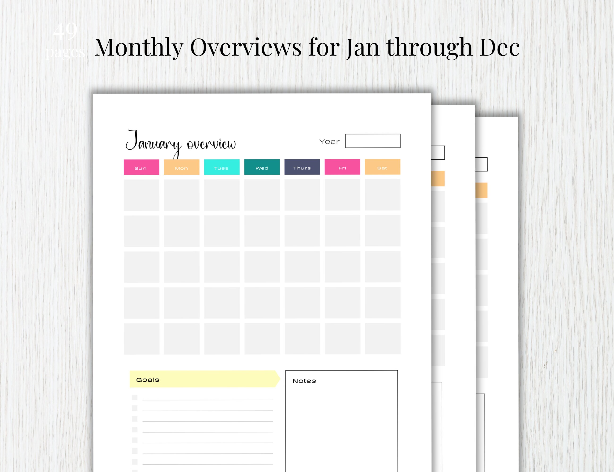 Homeschool Planner Printable Undated, Homeschool Schedule, Lesson ...