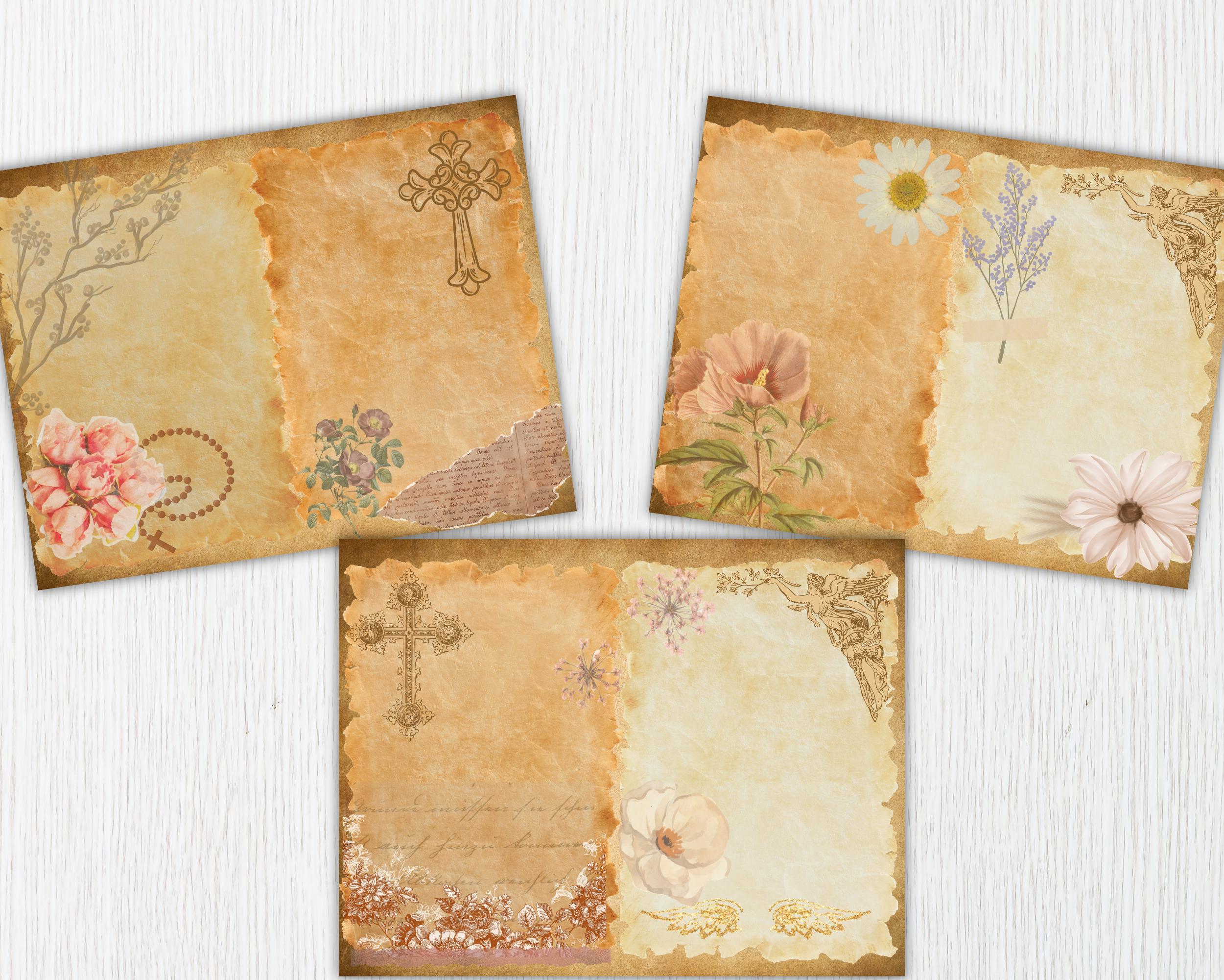 Scripture Junk Journal Printable, Angel Junk Journal Pages, Christian ...