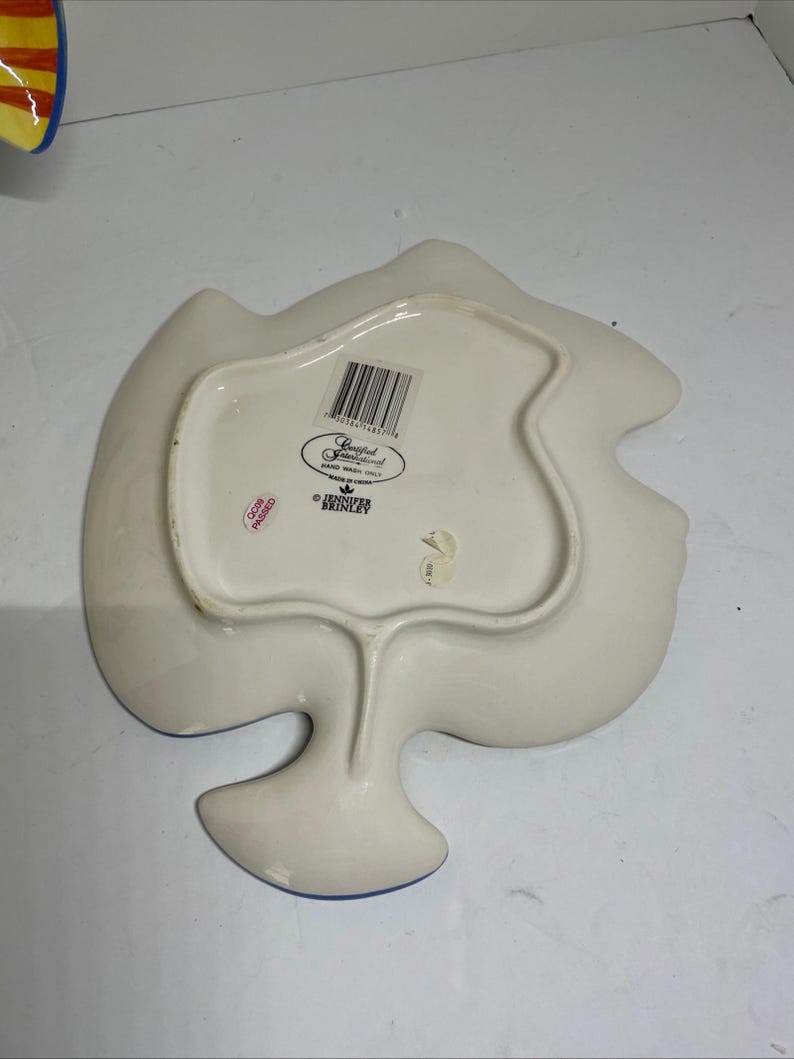 Pair Certified International From Jennifer Brinley Serving Decor Plates ...