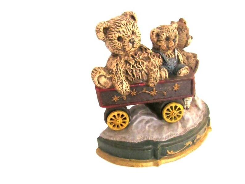 Cast Iron Bear Door STOPPER DOORSTOP 3 Bears - Etsy