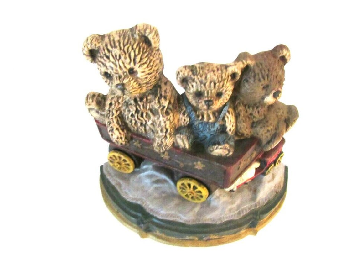 Cast Iron Bear Door STOPPER DOORSTOP 3 Bears - Etsy
