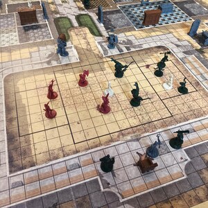 Heroquest Mat - Playmat Custom, Dnd Battle Map for Tabletop Gaming ...
