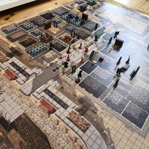 Heroquest Mat - Playmat Custom, Dnd Battle Map for Tabletop Gaming ...