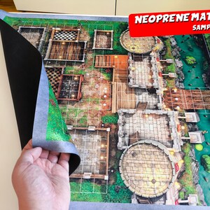 Heroquest Mat - Playmat Custom, Dnd Battle Map for Tabletop Gaming ...