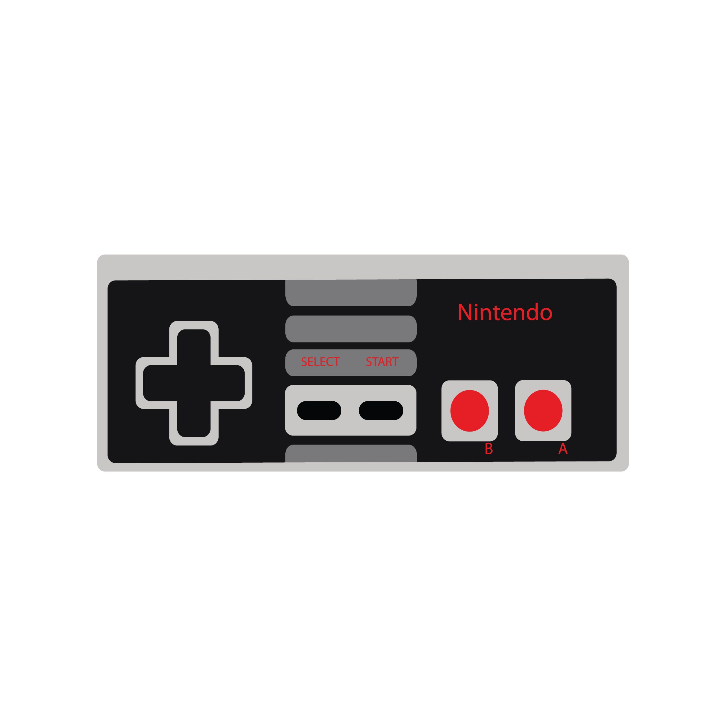 Nintendo 1 NES Controller Original Game System Switch Mario | Etsy