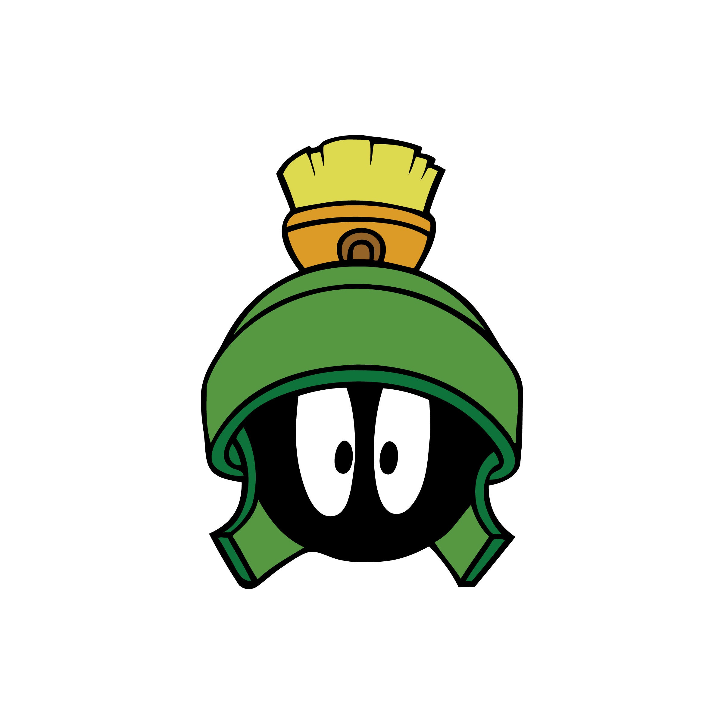 Marvin The Martian 5 head Digital Download PDF png eps | Etsy