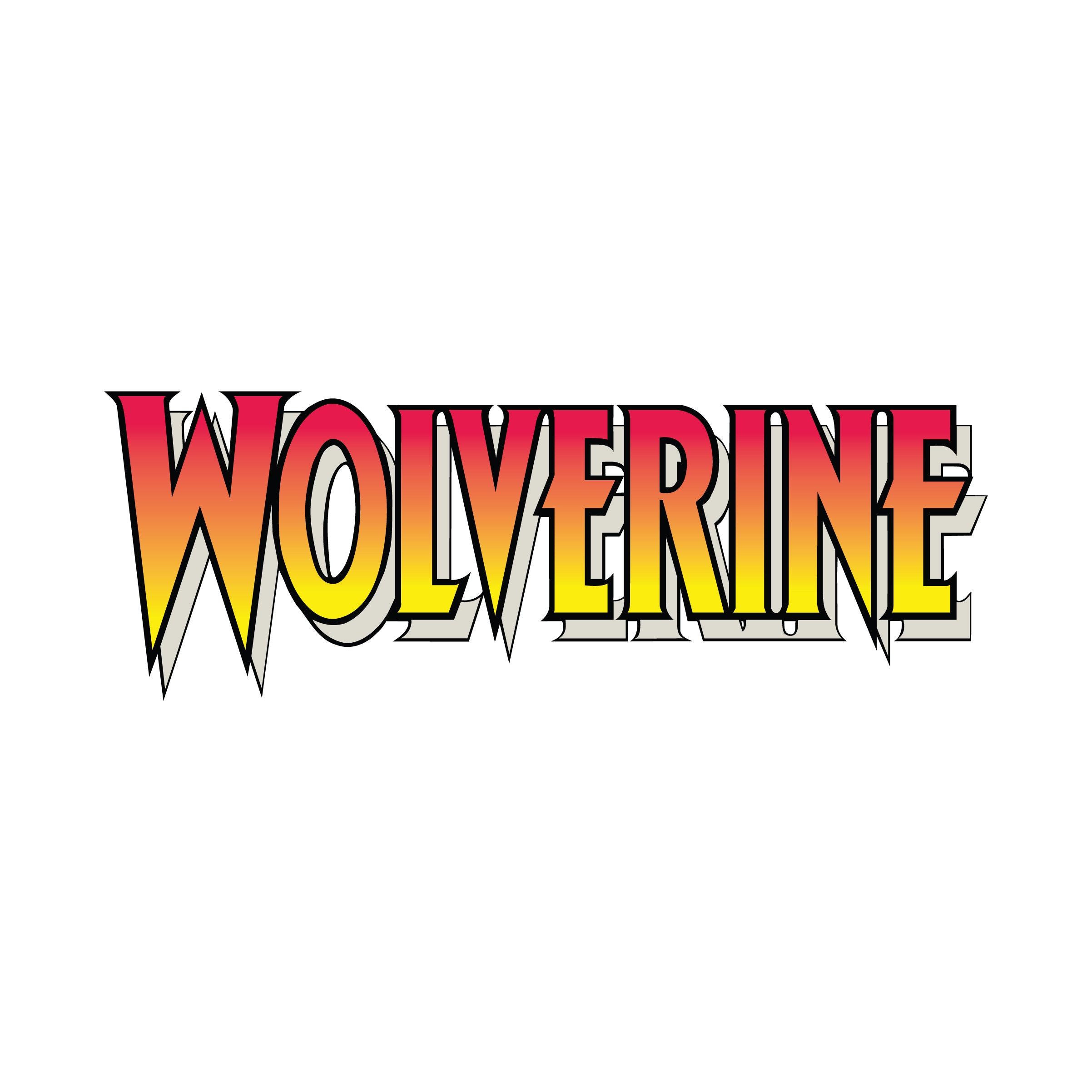 Superhero Wolverine Logo