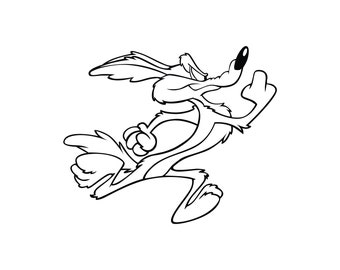 Svg Wile E Coyote | Etsy