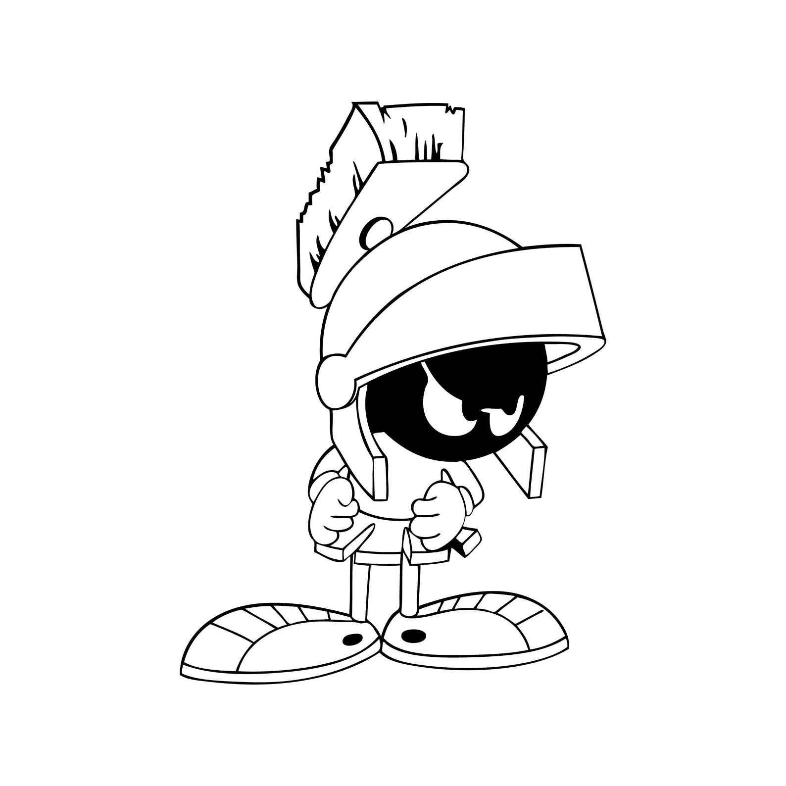 Marvin The Martian 4 Transparent Digital Download PDF | Etsy