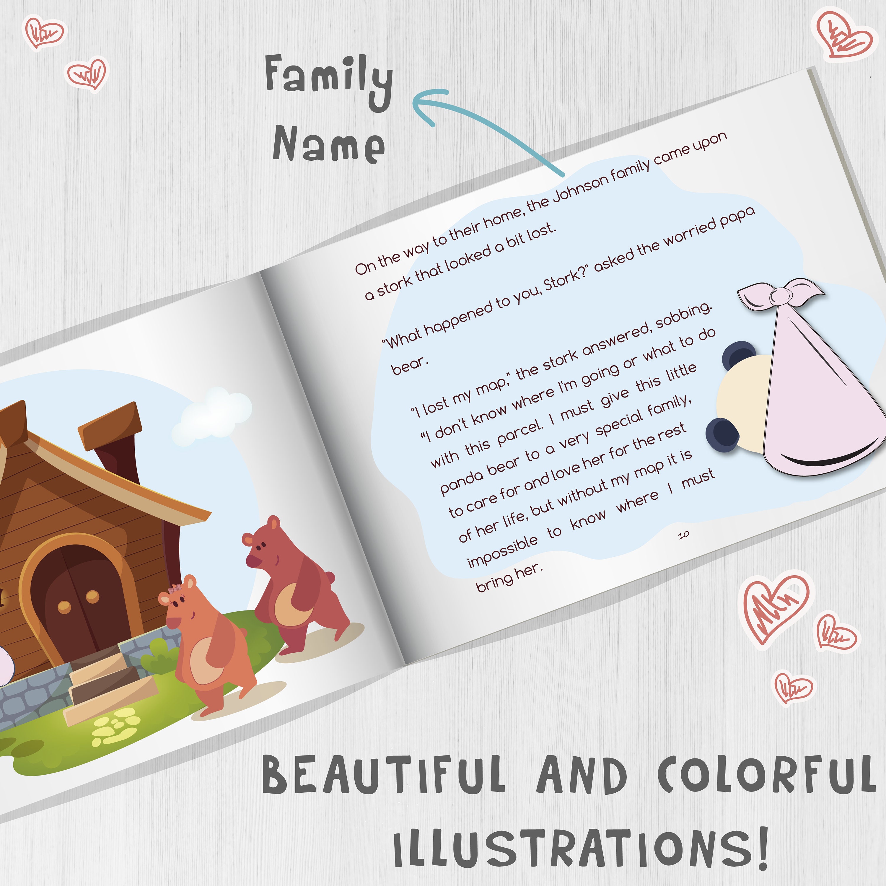 Adoption Gift / Personalized Book for Adoptive Parents / Baby Shower ...