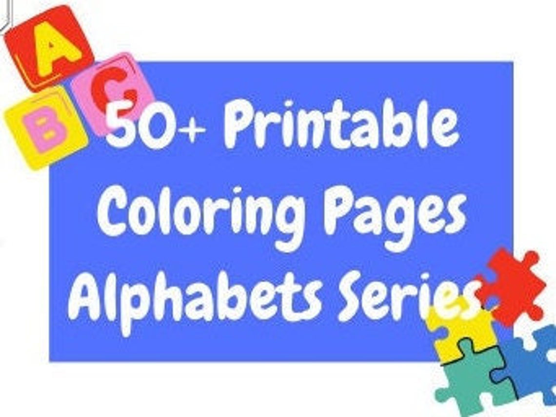 50 Printable Coloring Pages for Kids, Toddlers, Preschoolers, Coloring ...