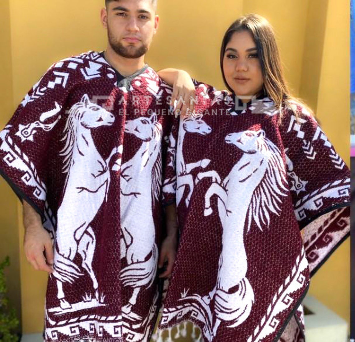 Gaban jorongo O Sarape Bordado Doble One Size Plus Super - Etsy
