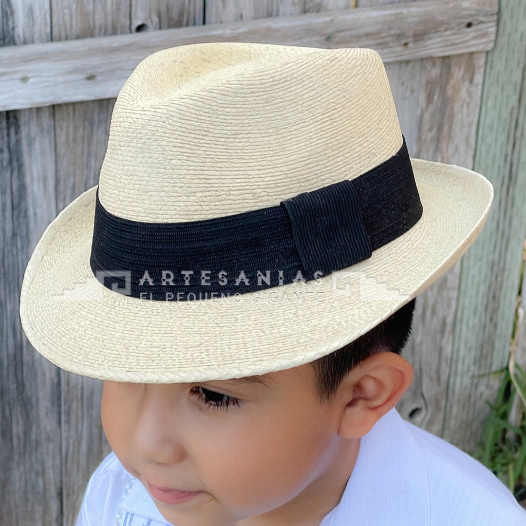 Kids Pachuco Hat | Sombrero Pachuquito Para Niño Con Cinta Negra - Etsy