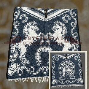 Gaban (jorongo O Sarape) Bordado Doble - One Size Plus Super Cozy ...