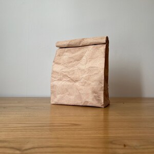 Recycled Polyester Lunch Bag - Paper Like Design - Etsy