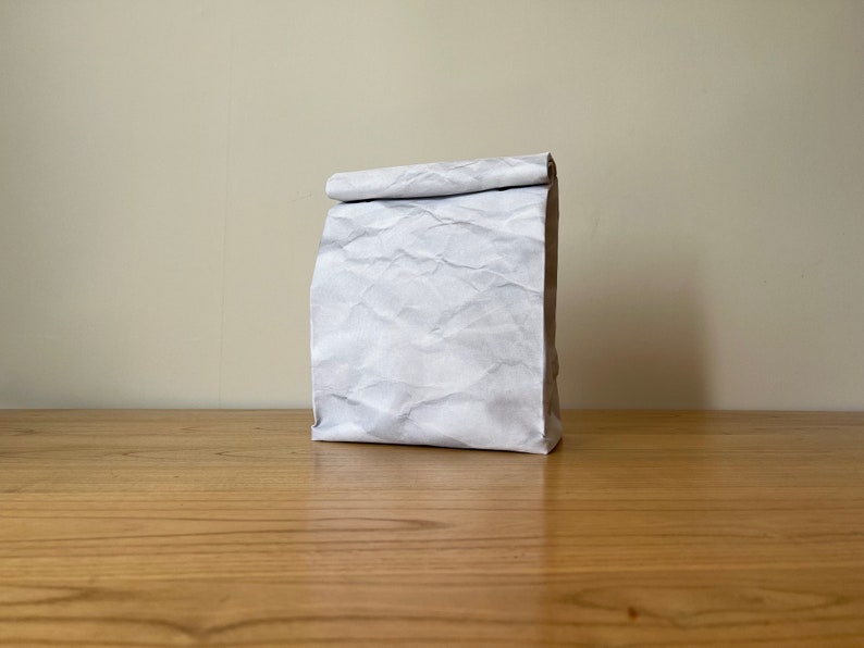 Recycled Polyester Lunch Bag Paper Like Design - Etsy