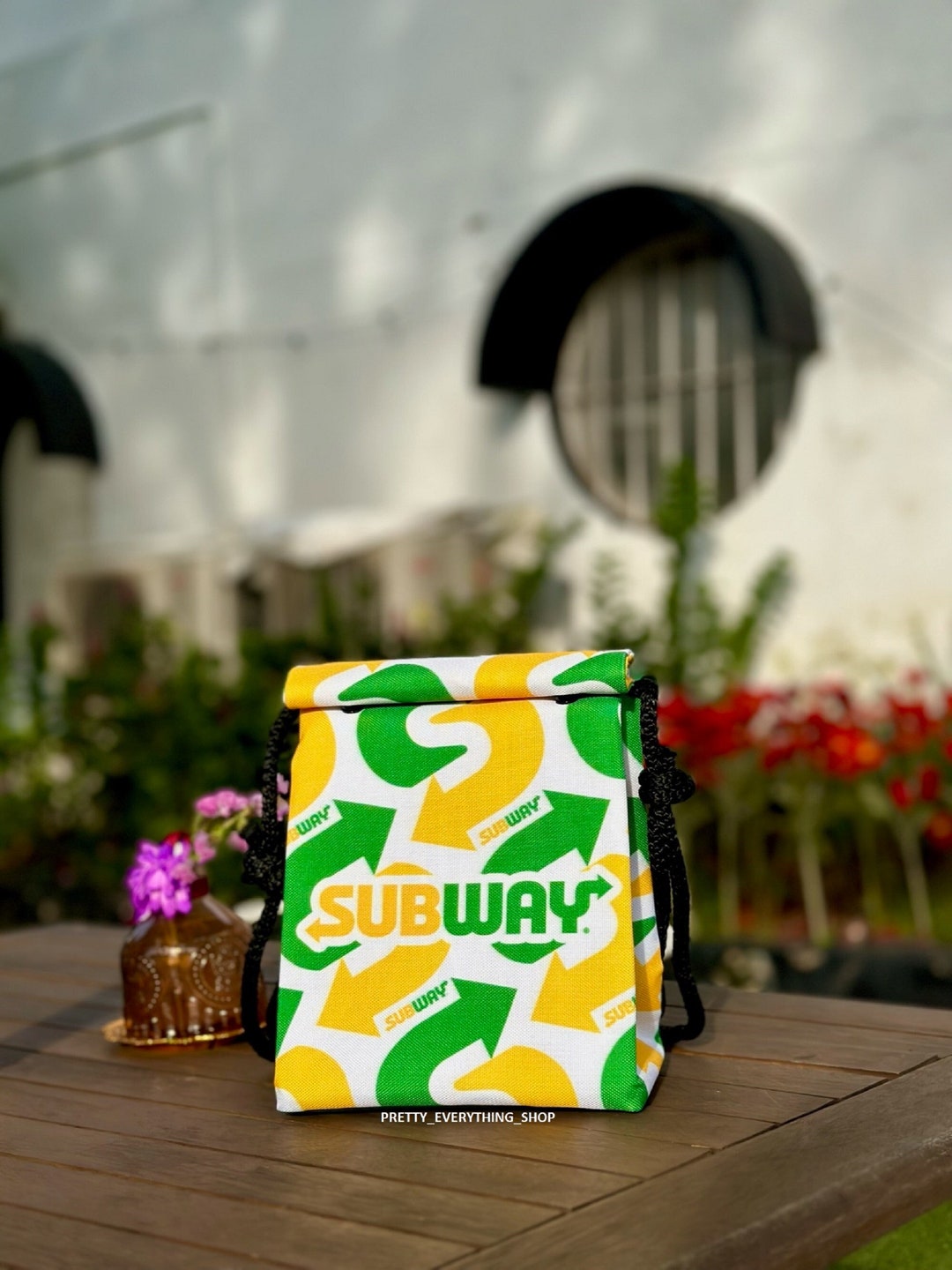 Subway Sling Bag Recycled Polyester - Quirky Design - Etsy