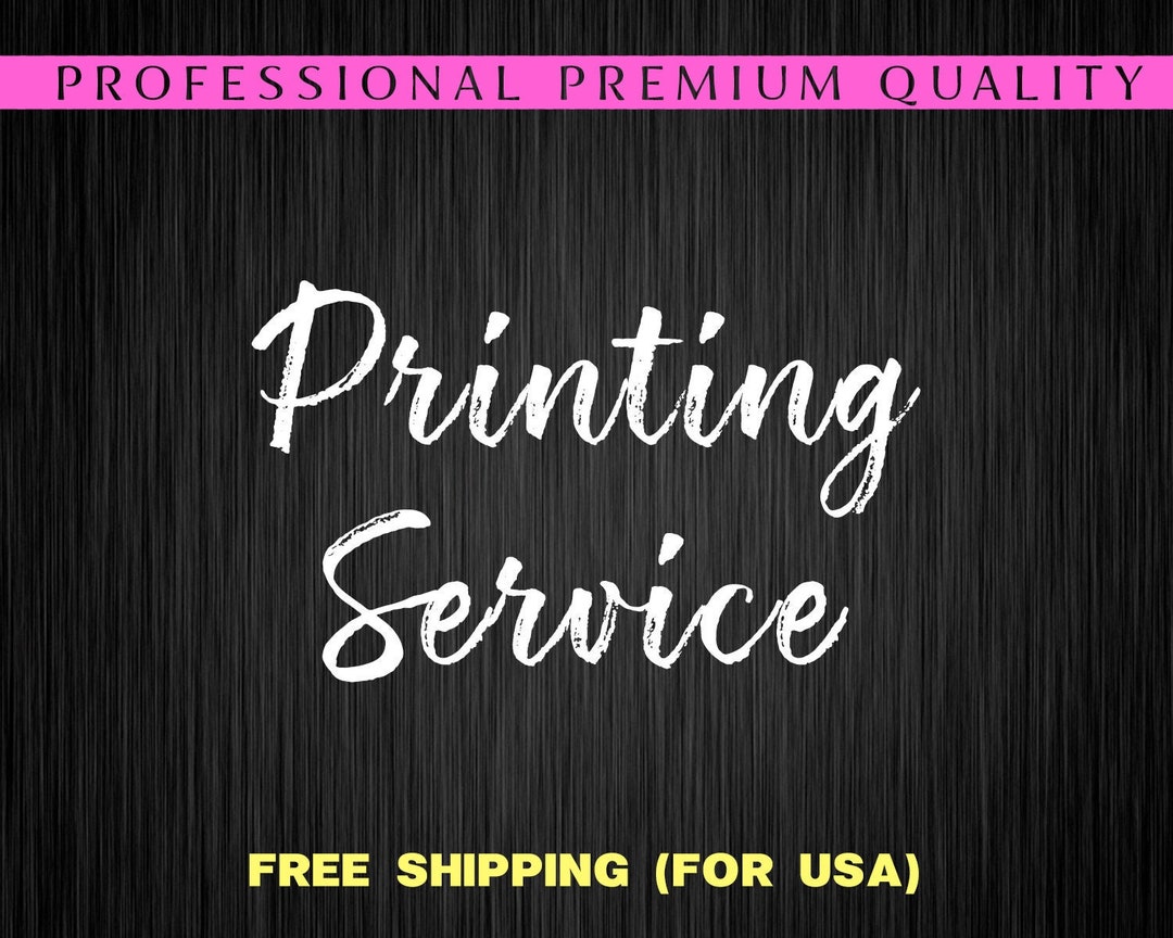 Printing Service Professional Print My Poster Premium Quality Free ...