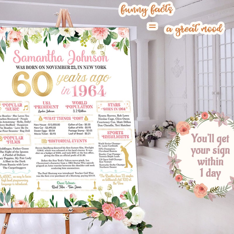 60 Years Ago - Etsy