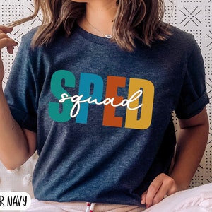 SPED Squad T-shirt, Special Education Shirt, Special Ed Gift, SPED ...