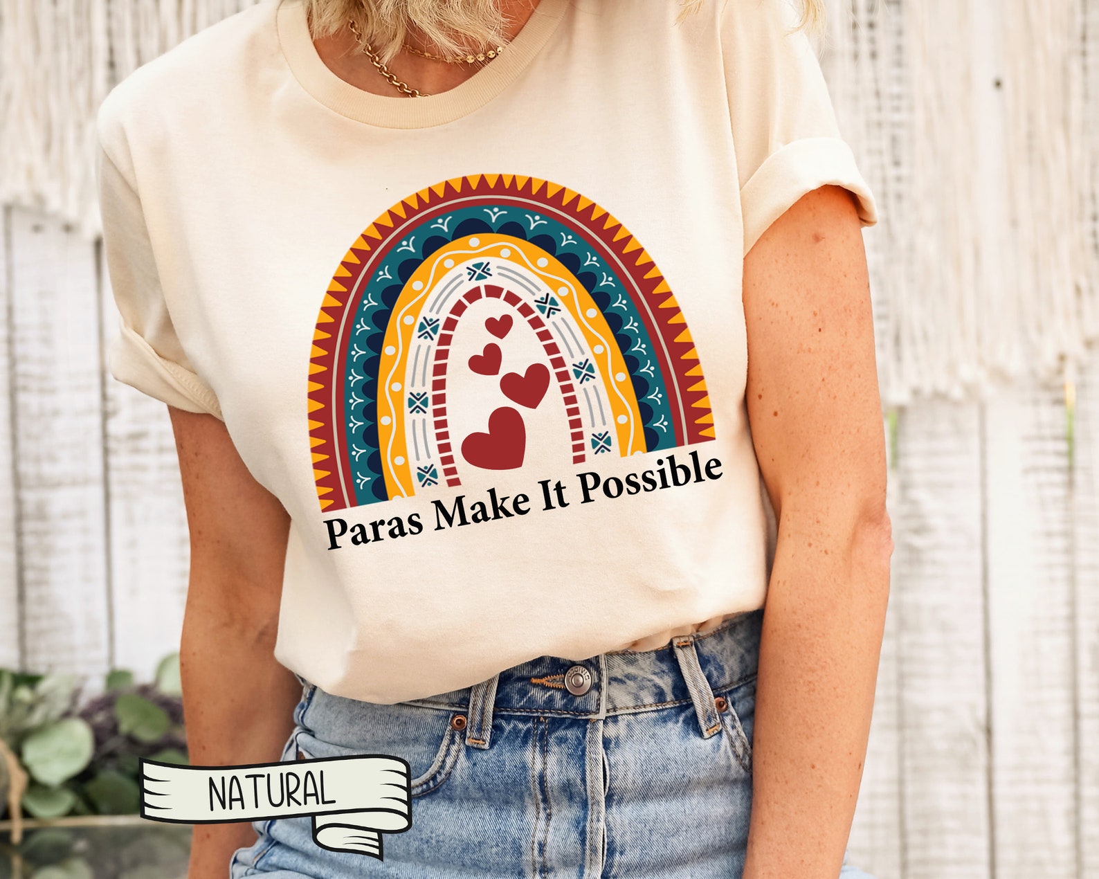 Paras Make It Possible Shirt, Teacher Assistant Tee - Etsy