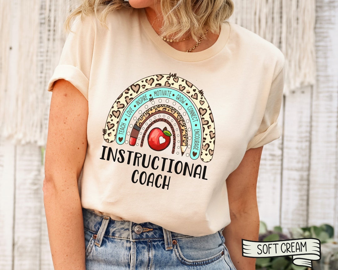 Instructional COACH Shirt, Instructional Coach Gift, Educational ...