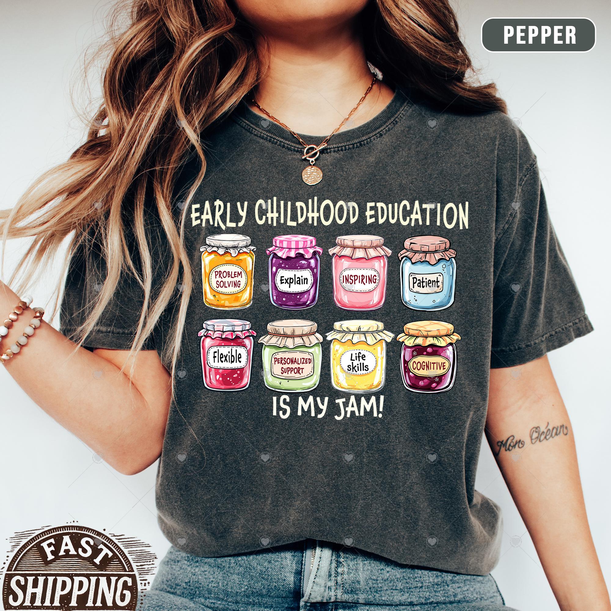 Early Childhood Shirt, Daycare Teacher Comfort Colors® Shirt, Child ...