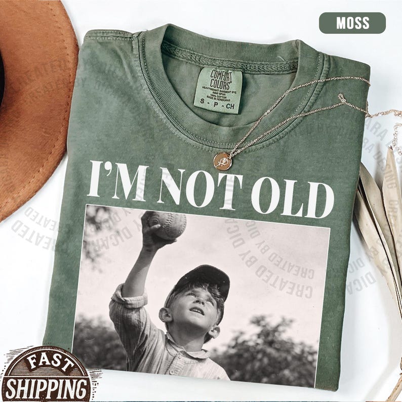 I'm Not Old I'm Classic Shirt, Custom Photo Birthday Gift, Funny 30th ...