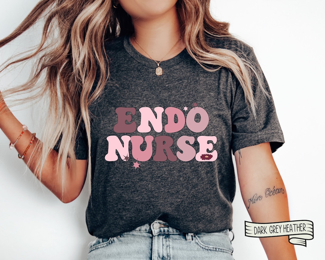 Endocrinology Nurse Shirt Endo Nurse Ombre - Endoscopy Nurse Nurse Gift ...