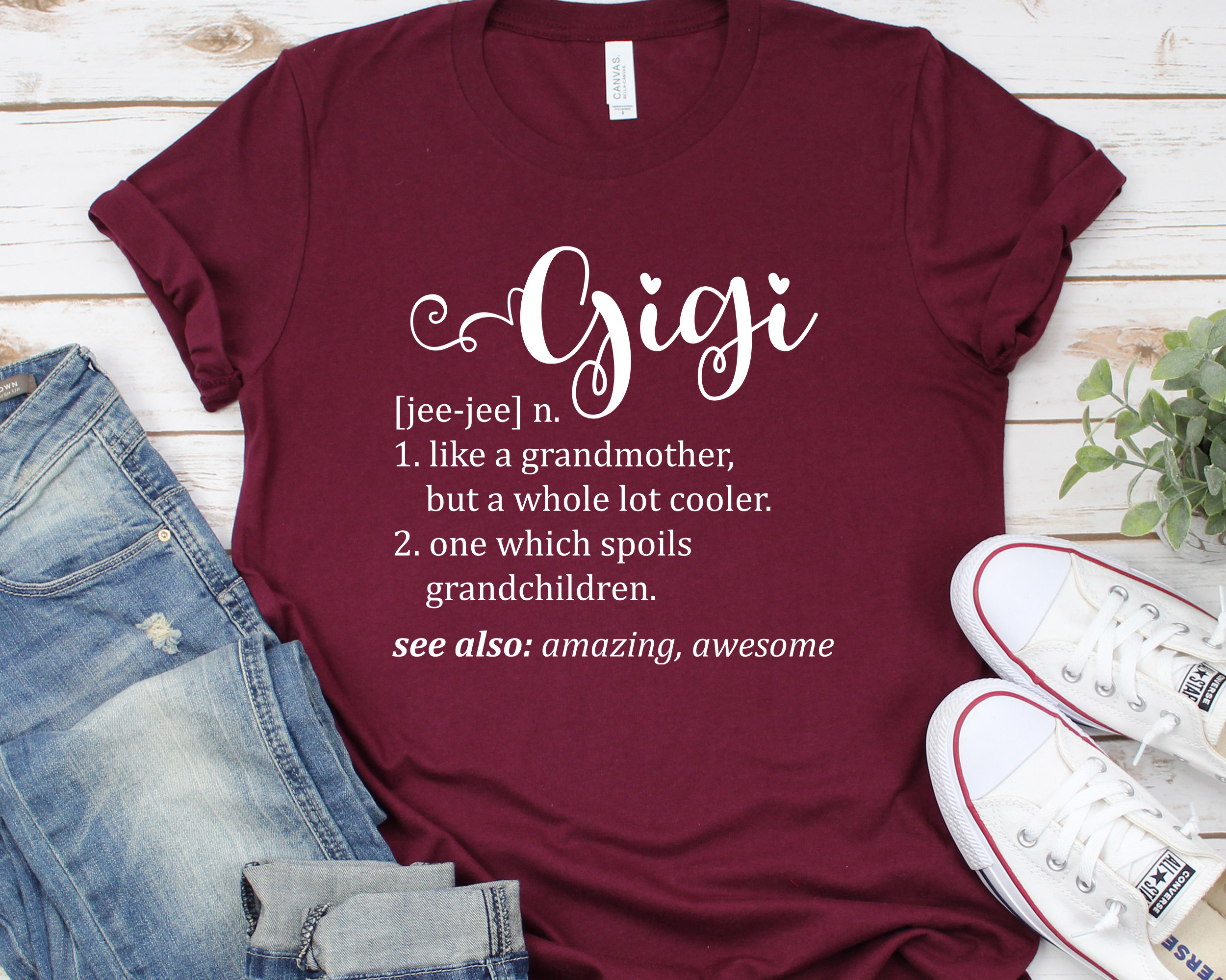 Gigi Definition Shirt Gigi Definition Gifts Mother's Day | Etsy