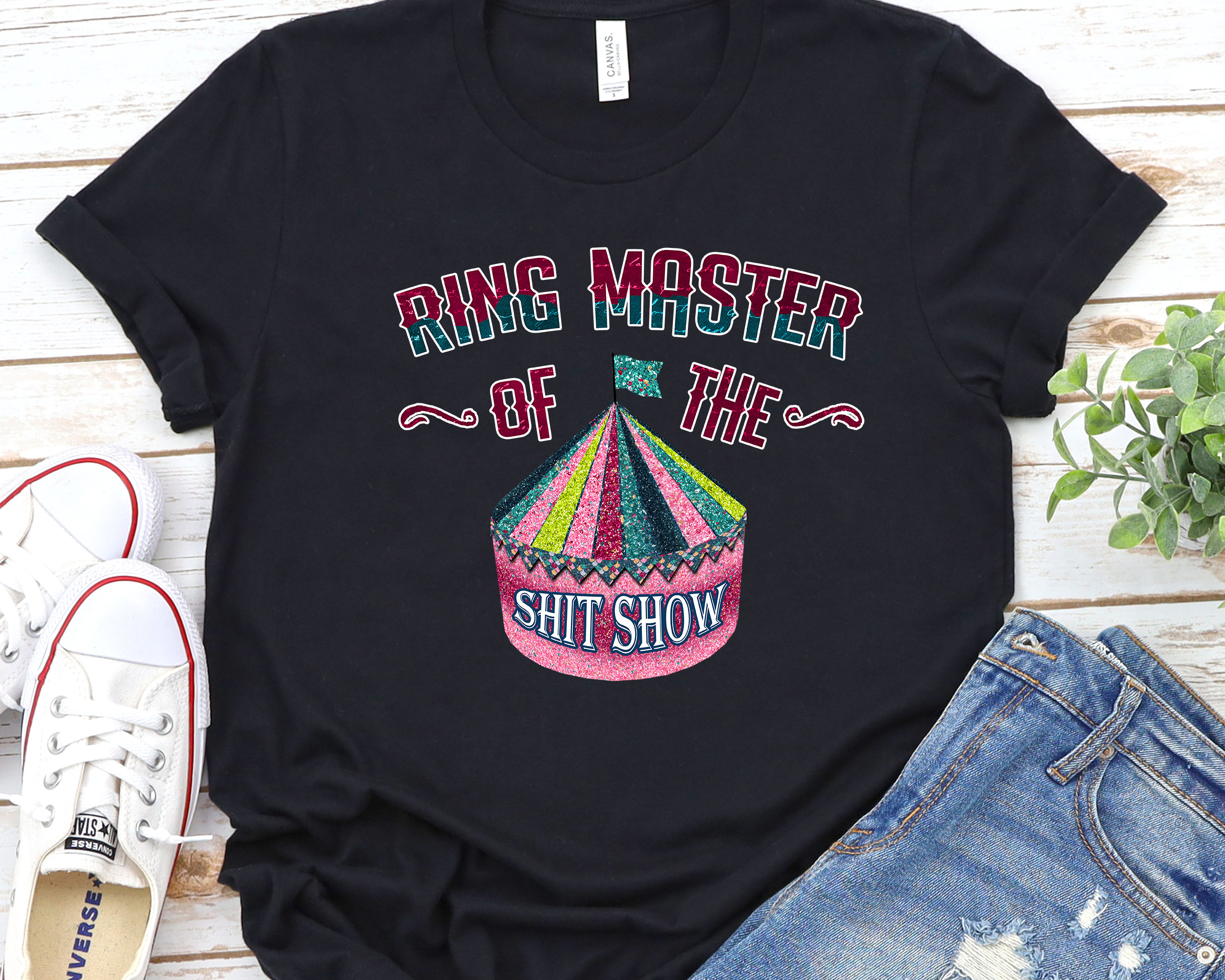 Ringmaster of the Shit Show Shirt, Funny Mom Circus Tee - Etsy